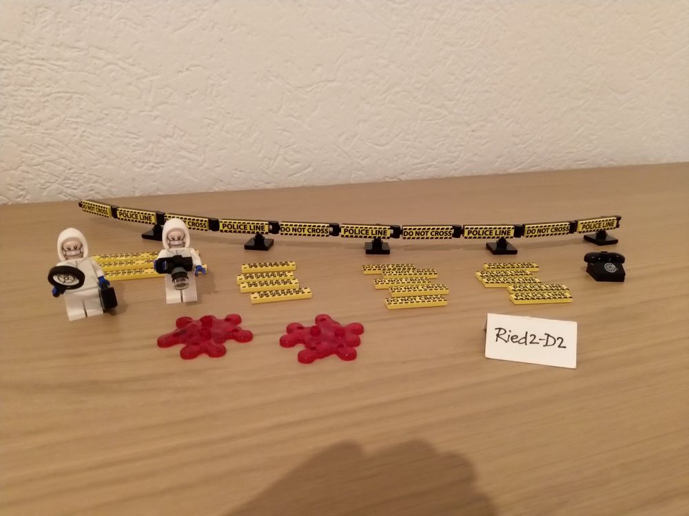No Original LEGO Police Crime Scene Minifigures (Gebraucht) in La Chaux ...