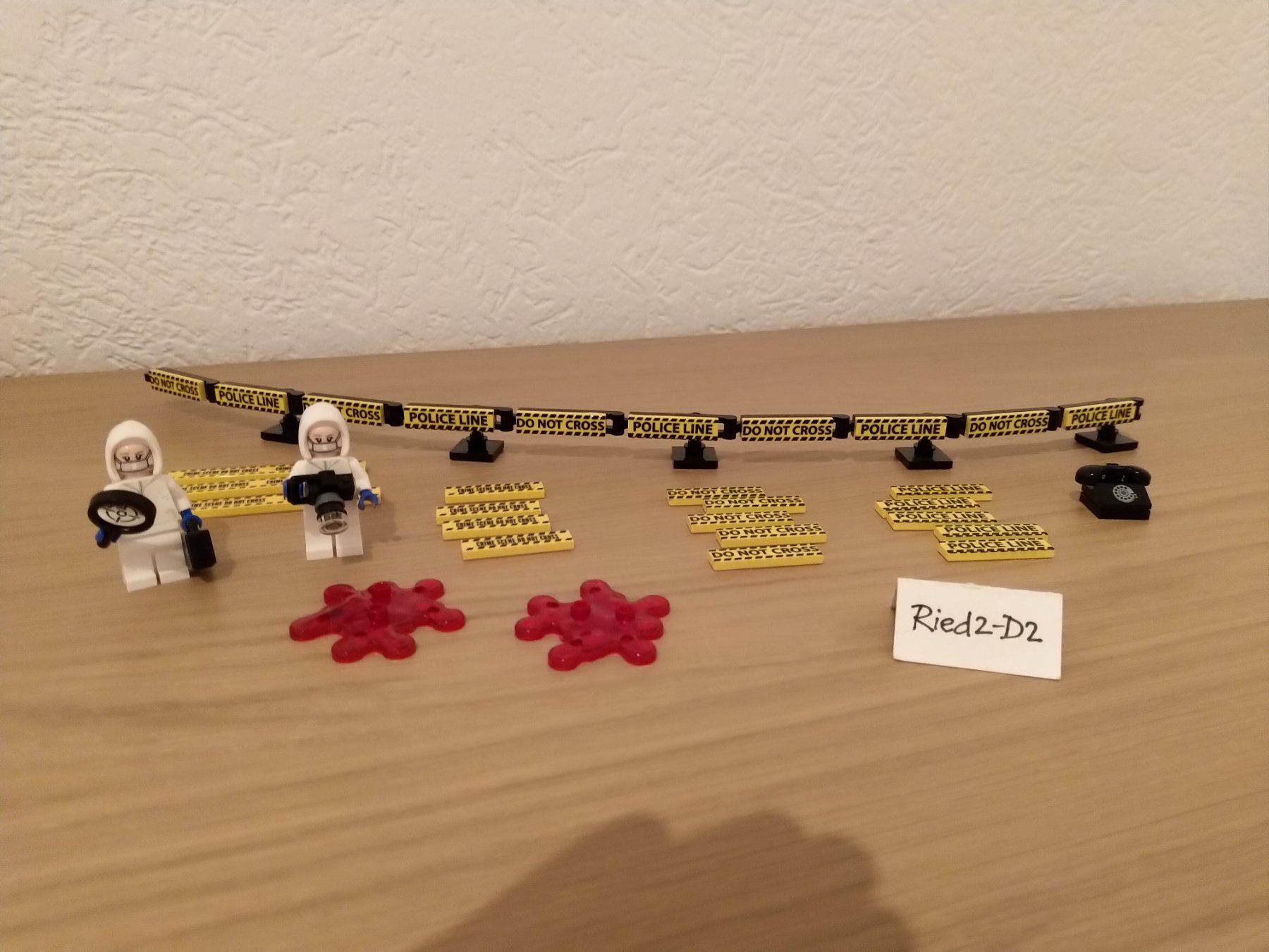 No Original LEGO Police Crime Scene Minifigures (Gebraucht) in La Chaux ...
