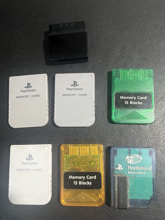7X Playstation Memory Cards (Gebraucht) in Zofingen für CHF 14 – mit ...