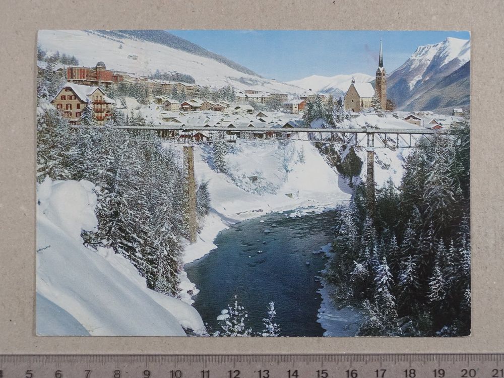 Scuol Tarasp Vulpera, 1979, Scuol mit Innbrücke (Gebraucht) in Lenzburg für CHF 2 – mit ...