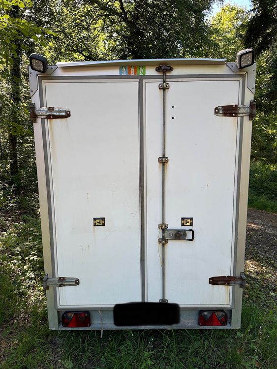 Autoanhänger Humbaur HT 20, Kofferanhänger (Gebraucht) in Wallisellen ...