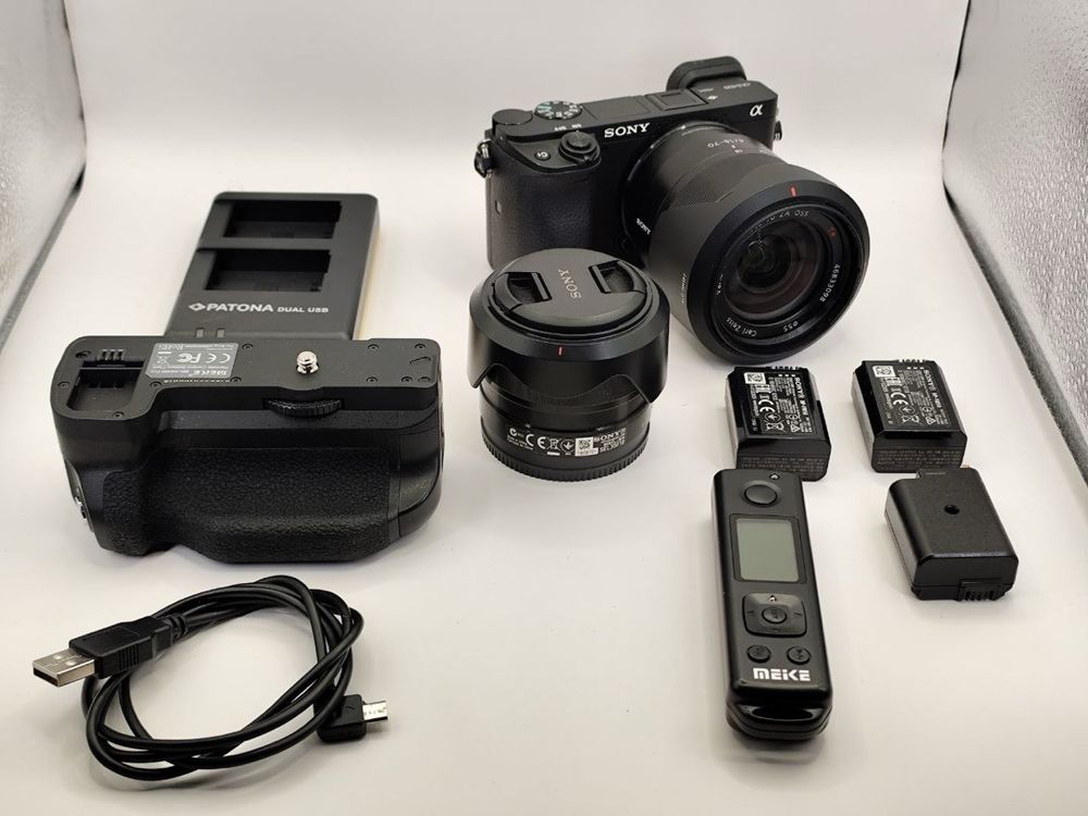 Sony Alpha, 6400 nur 759 Auslösungen mit viel Zubehör (Gebraucht) in ...