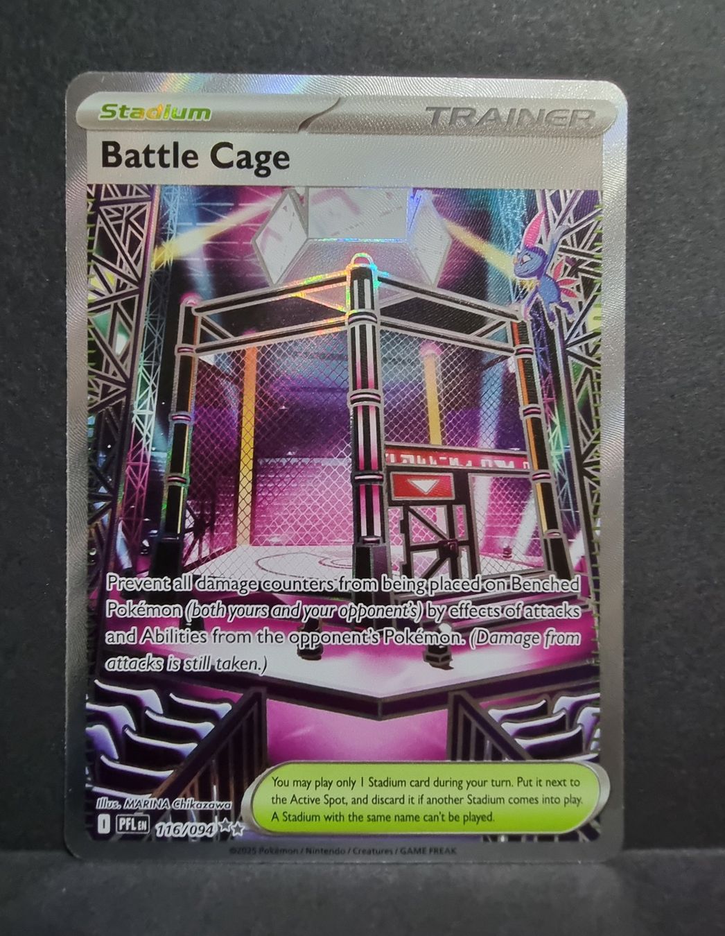 Pokémon Battle Cage 116/094 Phantasmal Flames🇱🇷 (Neu (gemäss ...