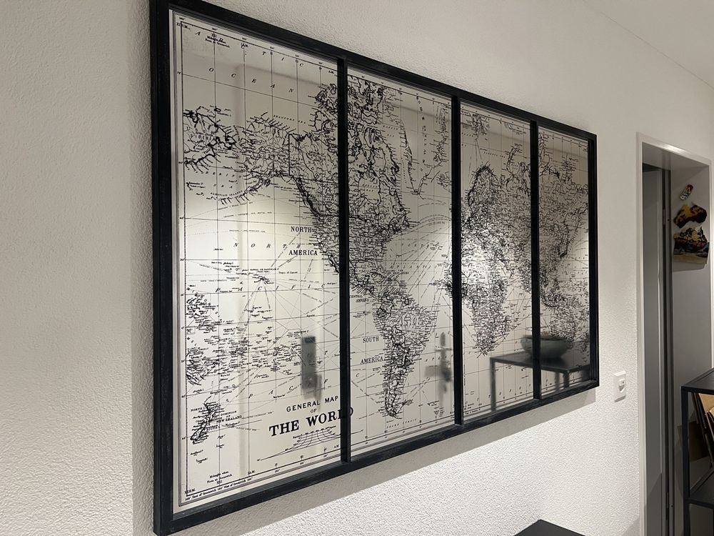 Weltkarte Bild | Kaufen auf Ricardo