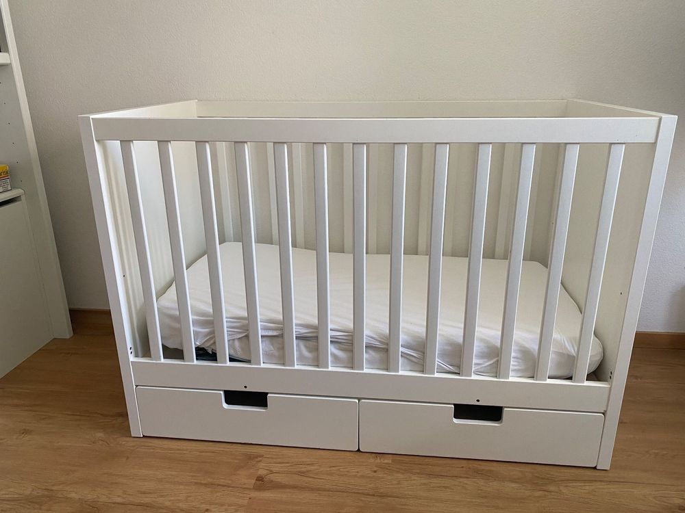 Stilvolle Ikea Babybett Stuva Bild