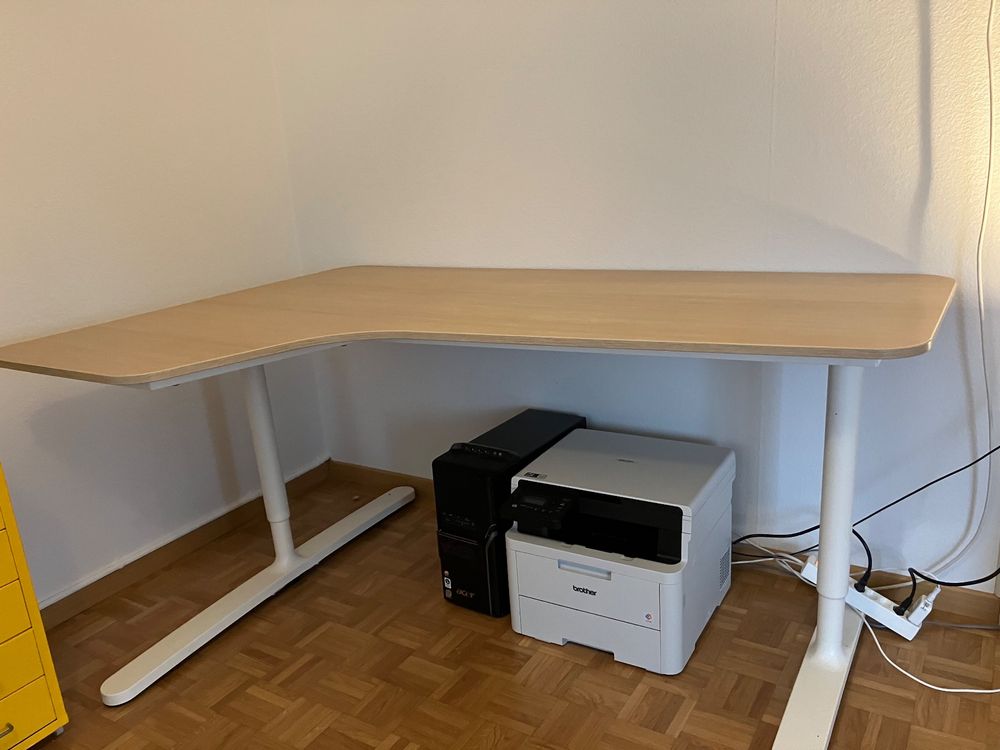 Erstaunlich Schreibtisch ãœber Eck Ikea Fotos