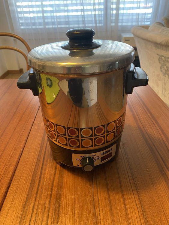 SIGG Fritteuse Vintage 70er Jahre Kult Chrom Retro (Gebraucht) in für ...