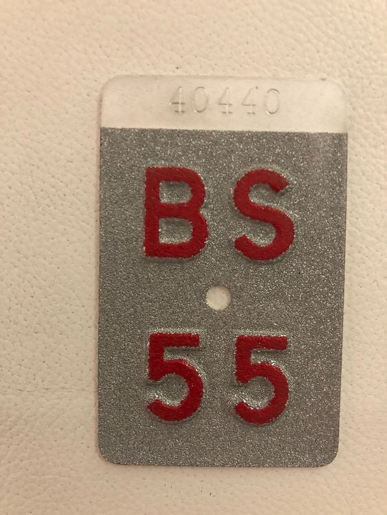 Velo Nummer BS 55 (Gebraucht) in Nunningen für CHF 26 – mit Lieferung auf Ricardo kaufen