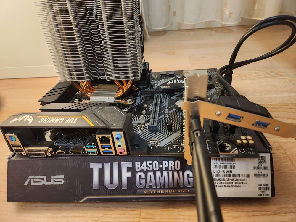 Bundle: Asus TUF B450-PRO Gaming, AMD Ryzen 5 3600, 32GB RAM (Gebraucht ...