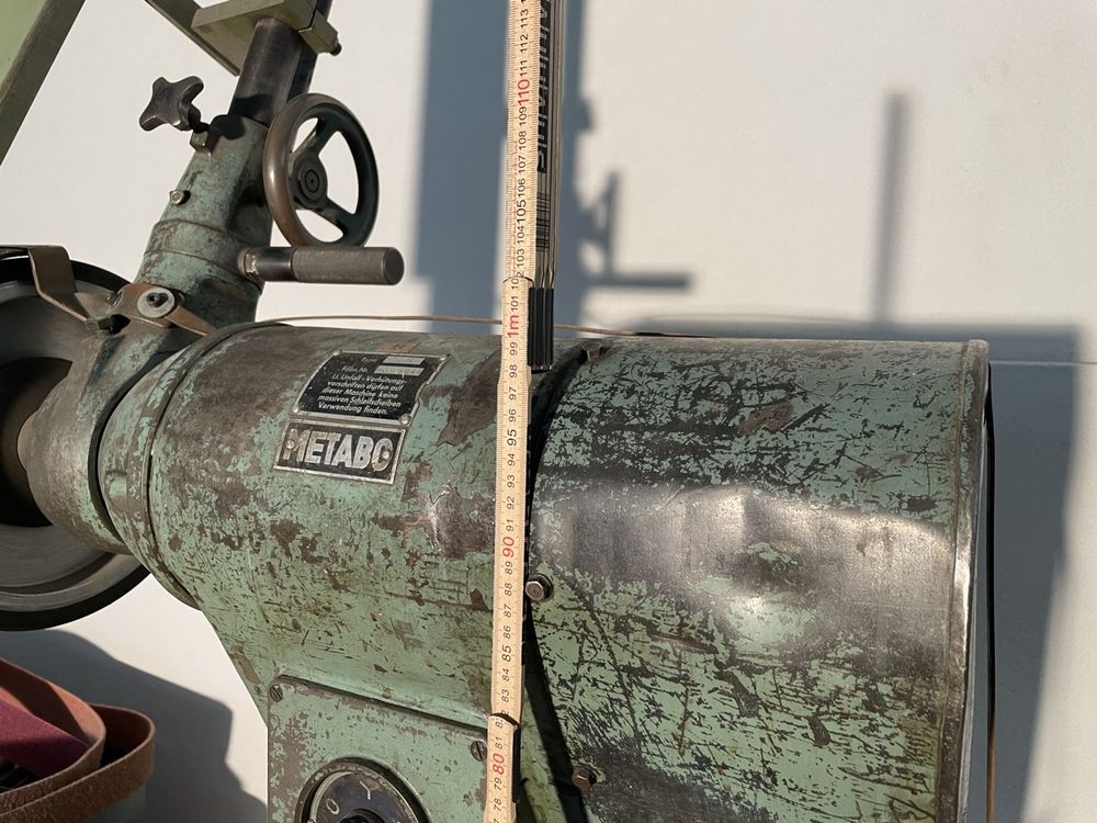 Schleifbänder, Bandschleifmaschine Metabo (Gebraucht) in Uerkheim für CHF 305 – nur Abholung auf ...