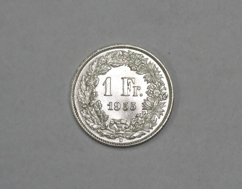 1 Franken 1955, Top Zustand (Neu (gemäss Beschreibung)) in Chur für CHF ...