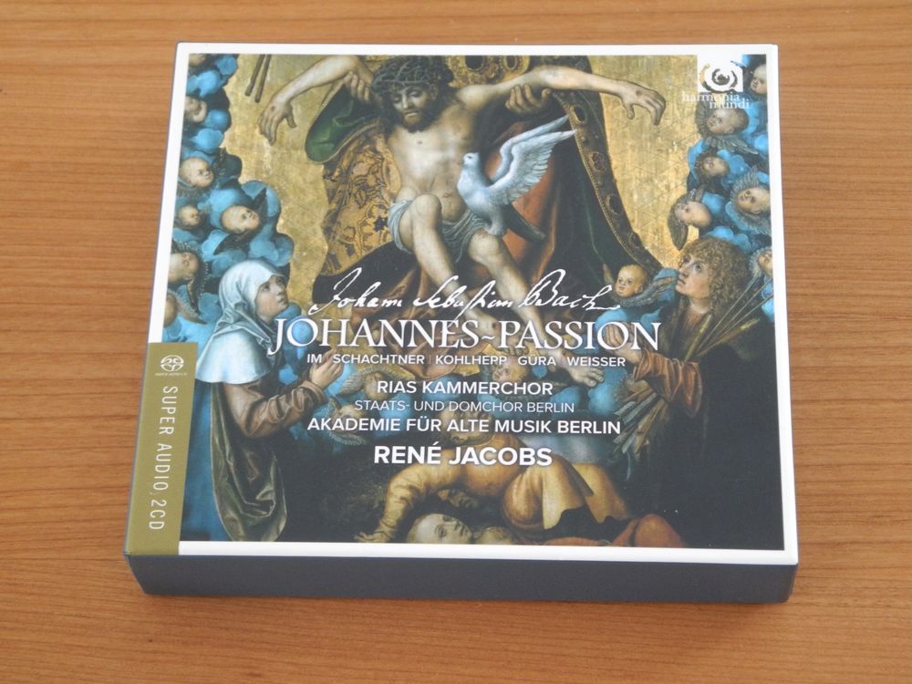 BACH: JOHANNES-PASSION - RENE JACOBS - HM 2 SACDs (Neu (gemäss ...