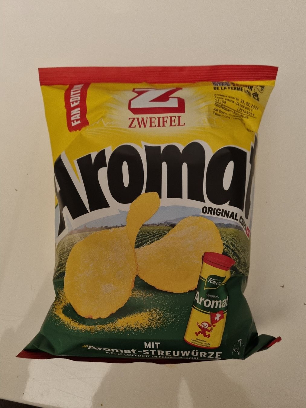 Zweifel Chips AROMAT 150 gr 🇨🇭🇨🇭🇨🇭 (Neuf avec emballage d'origine) à ...