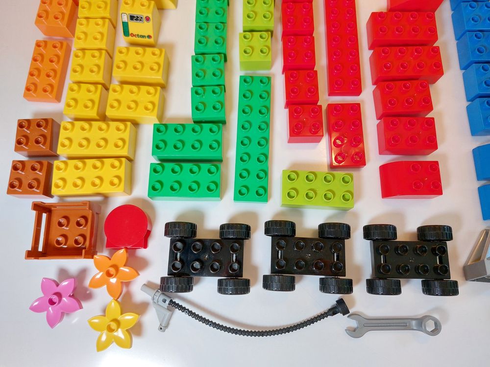 LEGO DUPLO 6052 Grosse Bausteinekiste Fahrzeuge - Komplett | Kaufen auf ...