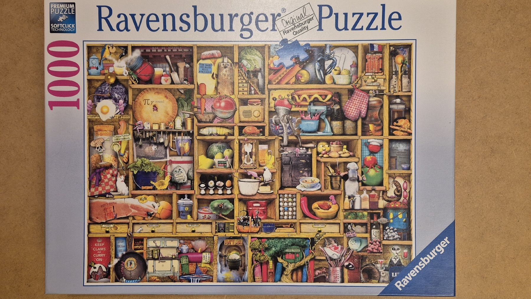 Puzzle Ravensburger 1000 pièces - Cuisine Vintage! Super! (Gebraucht ...