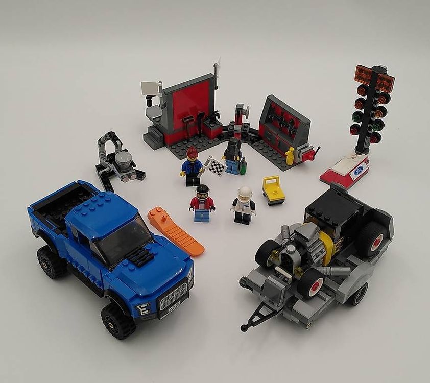 LEGO 75875 Ford F-150 Raptor & Ford Model A Hot Rod (Gebraucht) in ...