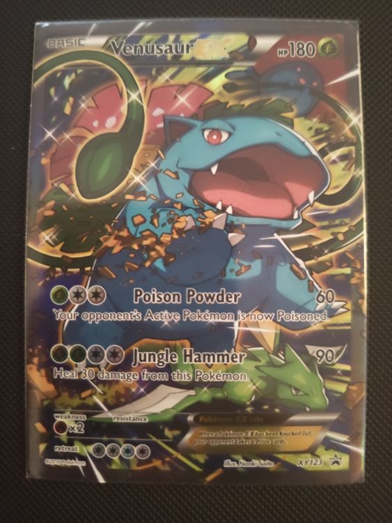 Venusaur EX - XY123 - Ultra Rare Promo Pokemon XY Promos (Neu (gemäss ...