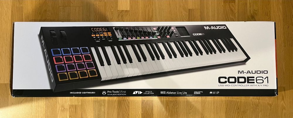 M-Audio Code61 - USB MIDI Controller with X/Y Pad (Gebraucht) in Zürich ...