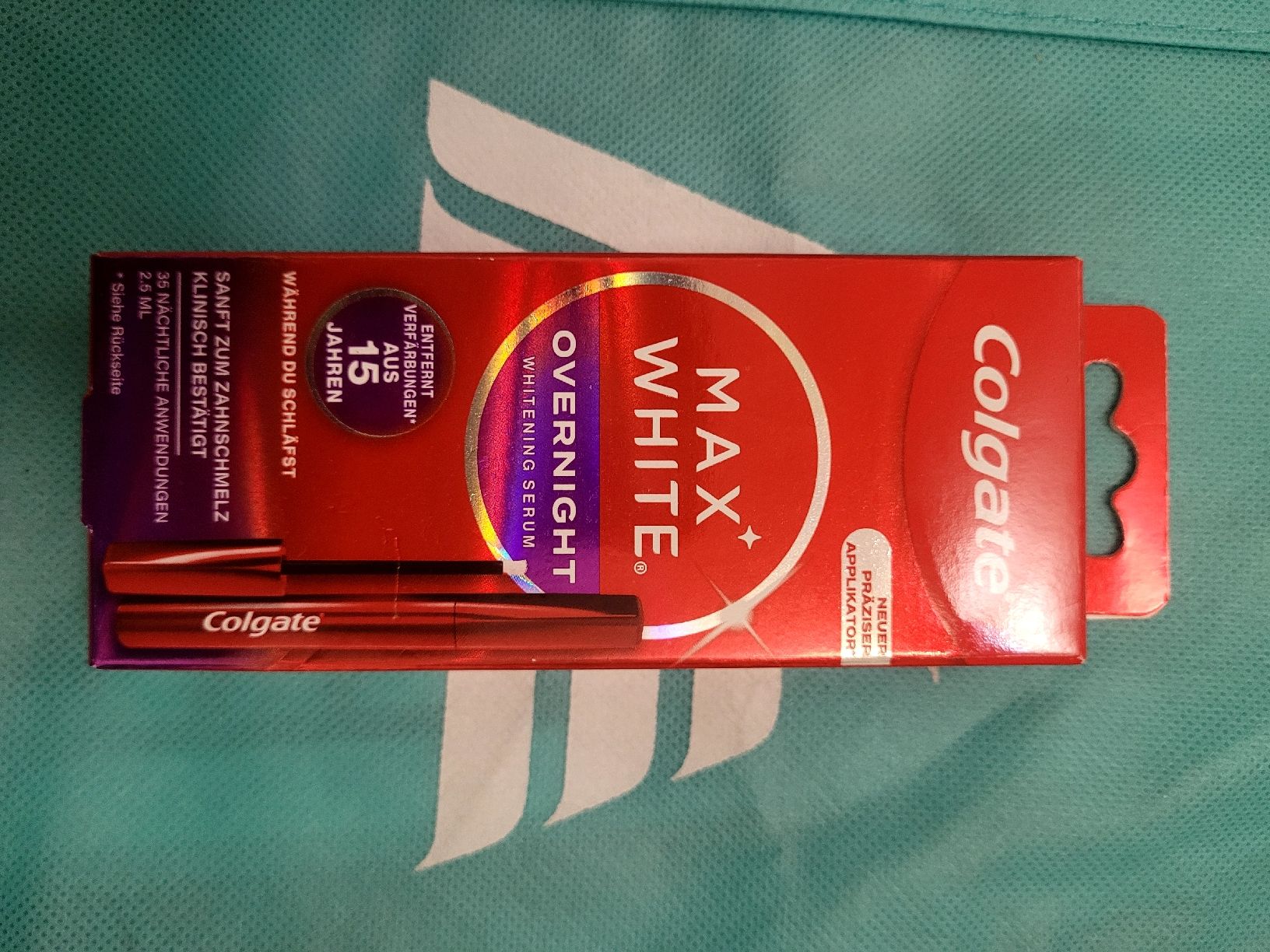 Colgate Max White Overnight Whitening Serum - New! 🦷 (Neu und ...