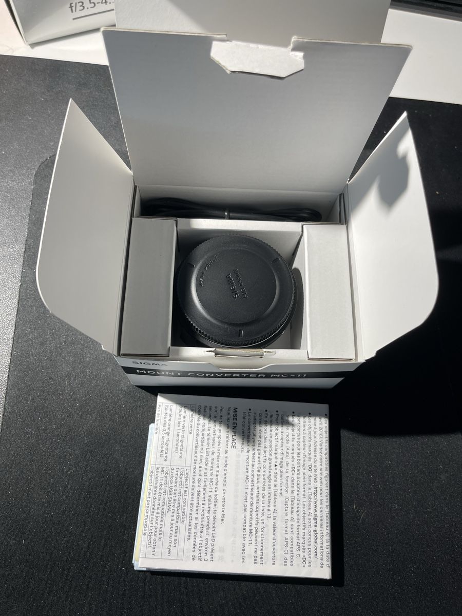 Sigma Mount Converter MC-11 - Top Zustand - Selten benutzt (Neu (gemäss ...
