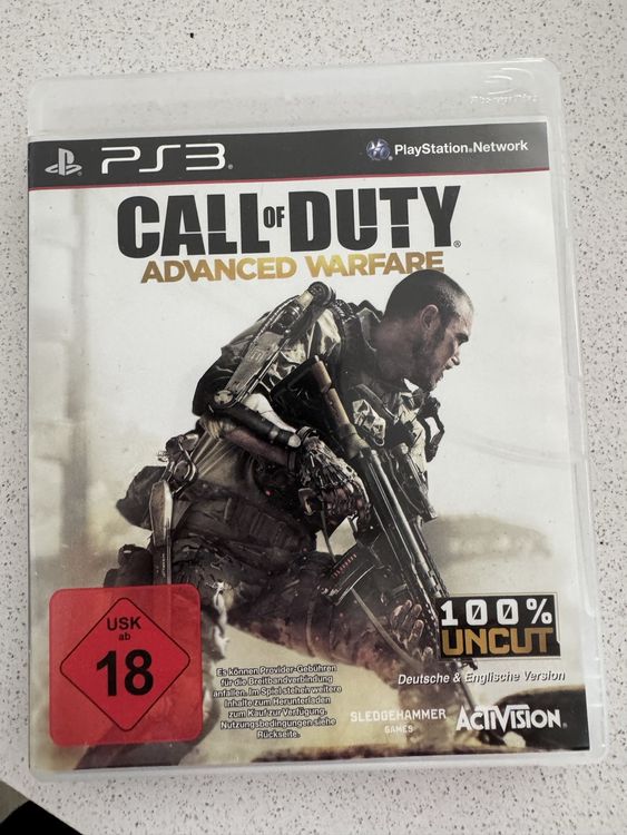 Call of Duty: Advanced Warfare - PS3, 100% Uncut, Top Zustan | Kaufen ...