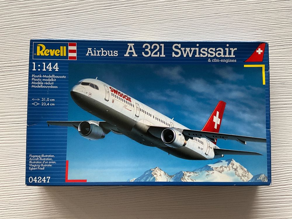 Revell Airbus A 321 Swissair 04247 | Kaufen auf Ricardo