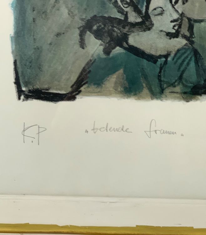 Rudolf Mirer (1937)grosses Lithographie Handsigniert (Gebraucht) in Root für CHF 355 – mit ...