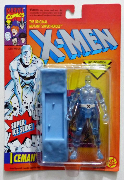 ICEMAN ICE SLIDE UNCANNY X-MEN TRADING CARD TOY BIZ 1993 (Neu und ...