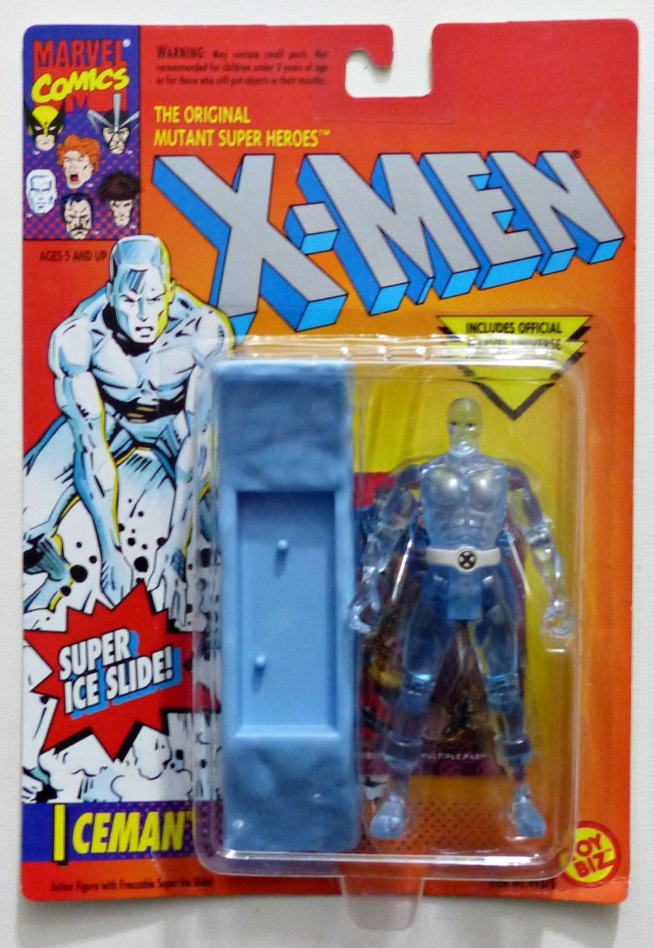 ICEMAN ICE SLIDE UNCANNY X-MEN TRADING CARD TOY BIZ 1993 (Neu und ...