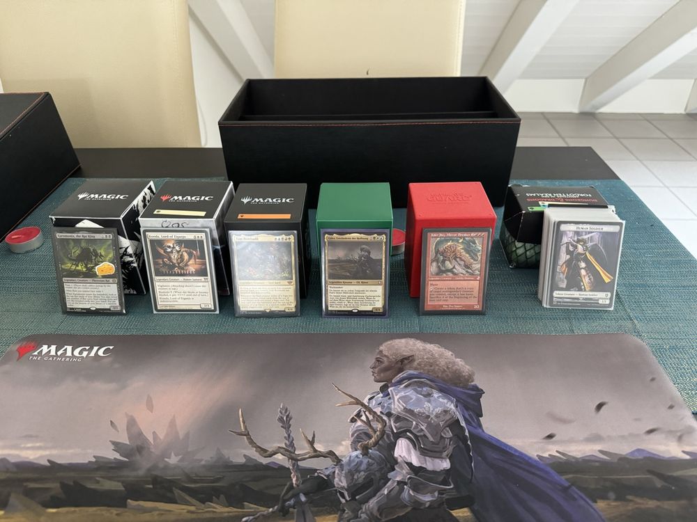 Magic the Gathering Sammlung mit Aufbewahrungsbox + Playmat | Kaufen ...