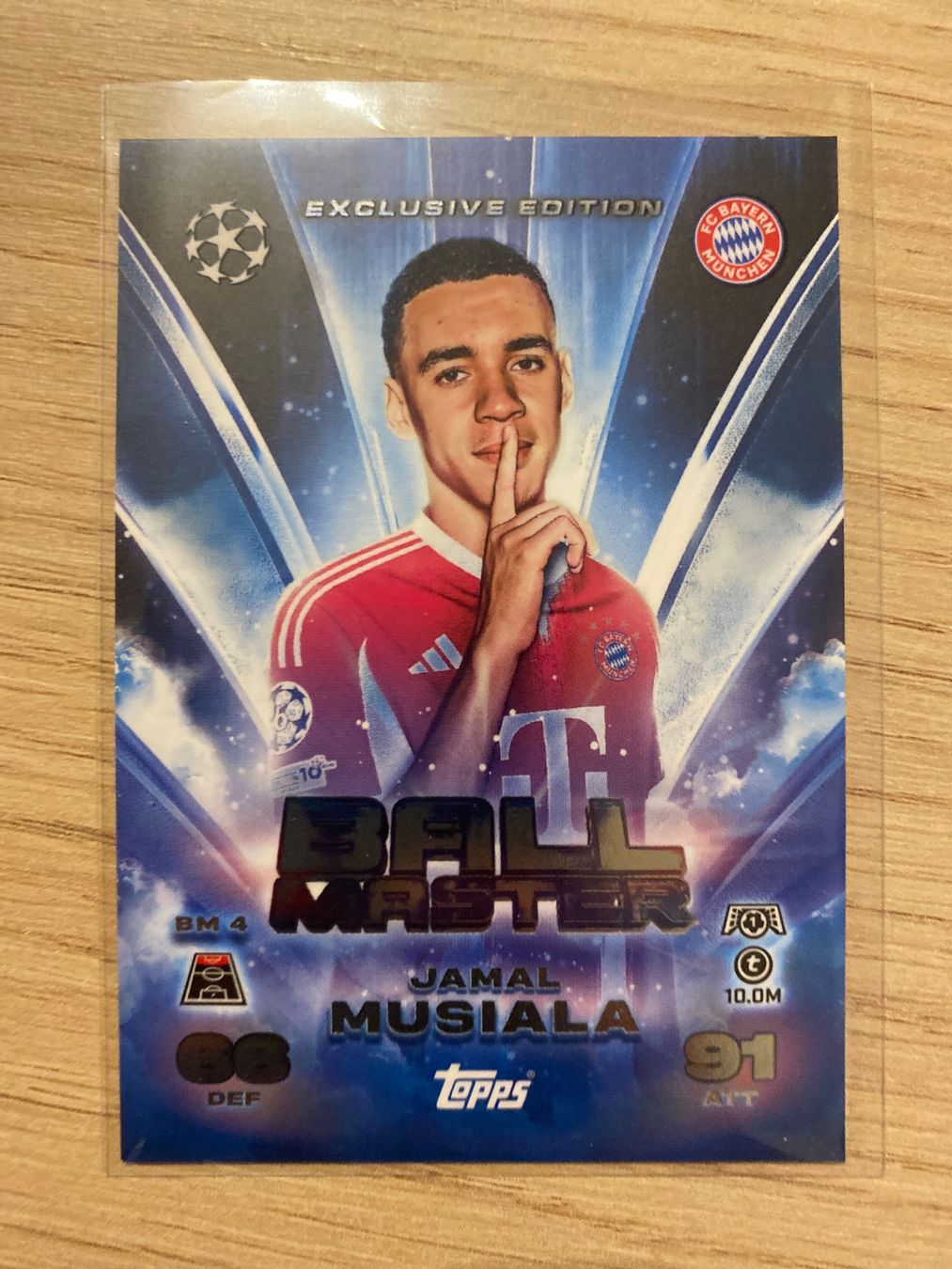 Topps Match Attax 25/26 Musiala Ball Master Limited Edition (Neu ...