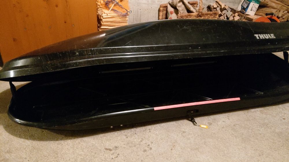 Dachbox Thule Carbon (Gebraucht) in Lyss für CHF 190 – nur Abholung auf ...