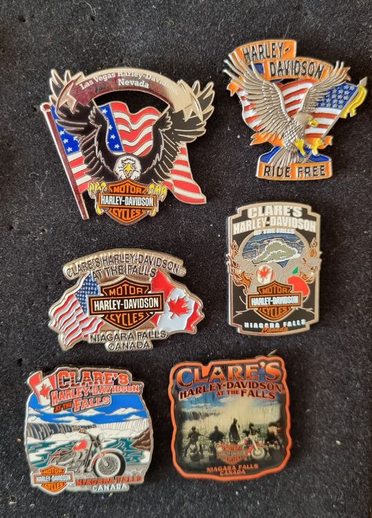 7 Harley Davidson Pins | Kaufen auf Ricardo