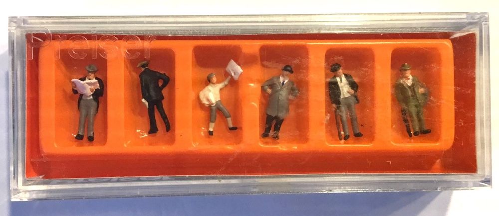 6 Preiser Miniaturfiguren, Spur N, neu, (3800) | Kaufen auf Ricardo
