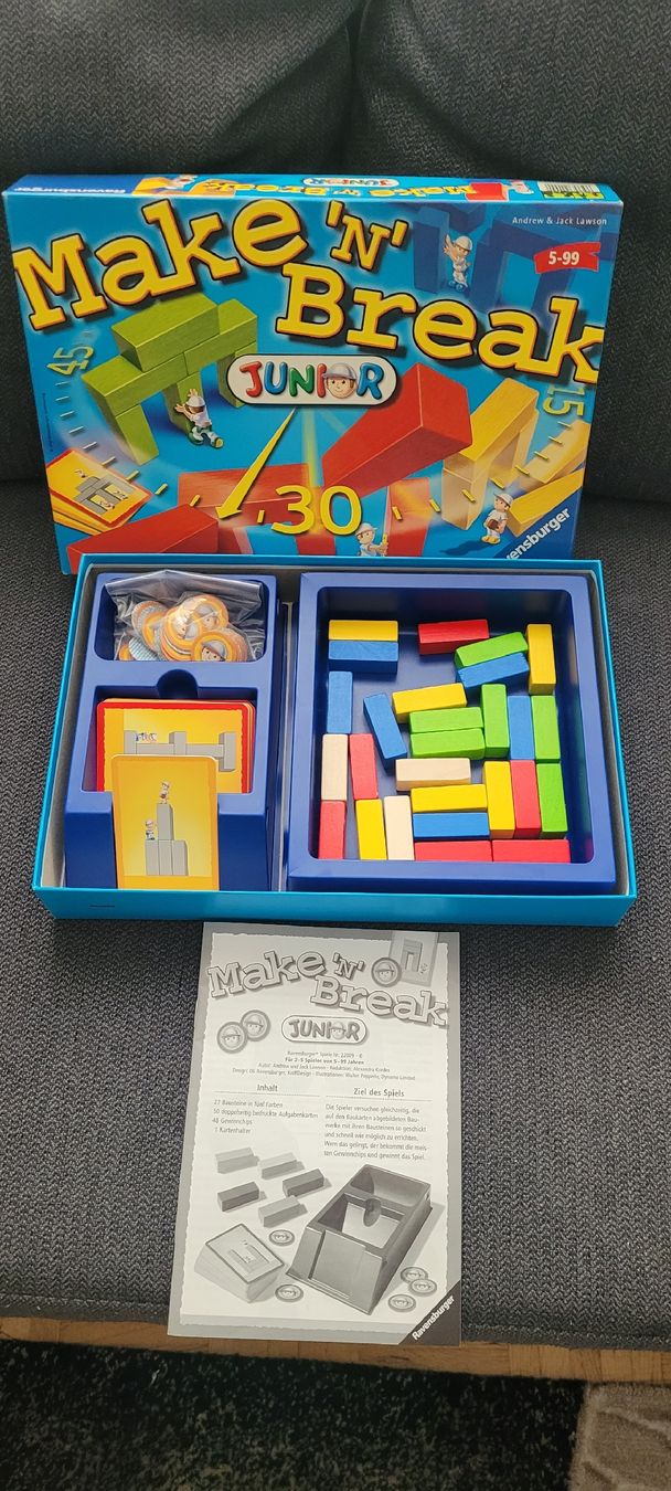 Jeu de société Make 'N' Break Junior +Stick Storm GOLIATH (Neuf (Voir ...