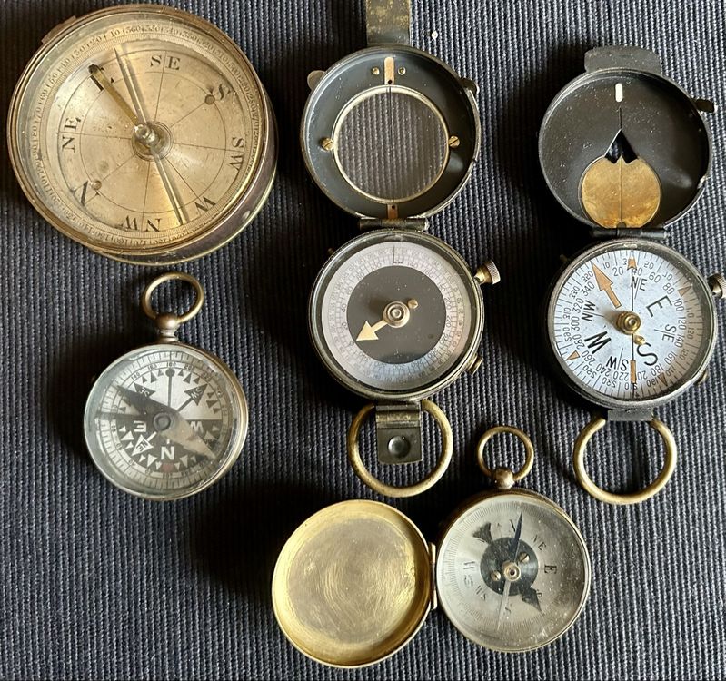 Fünf antike Kompasse | Kaufen auf Ricardo