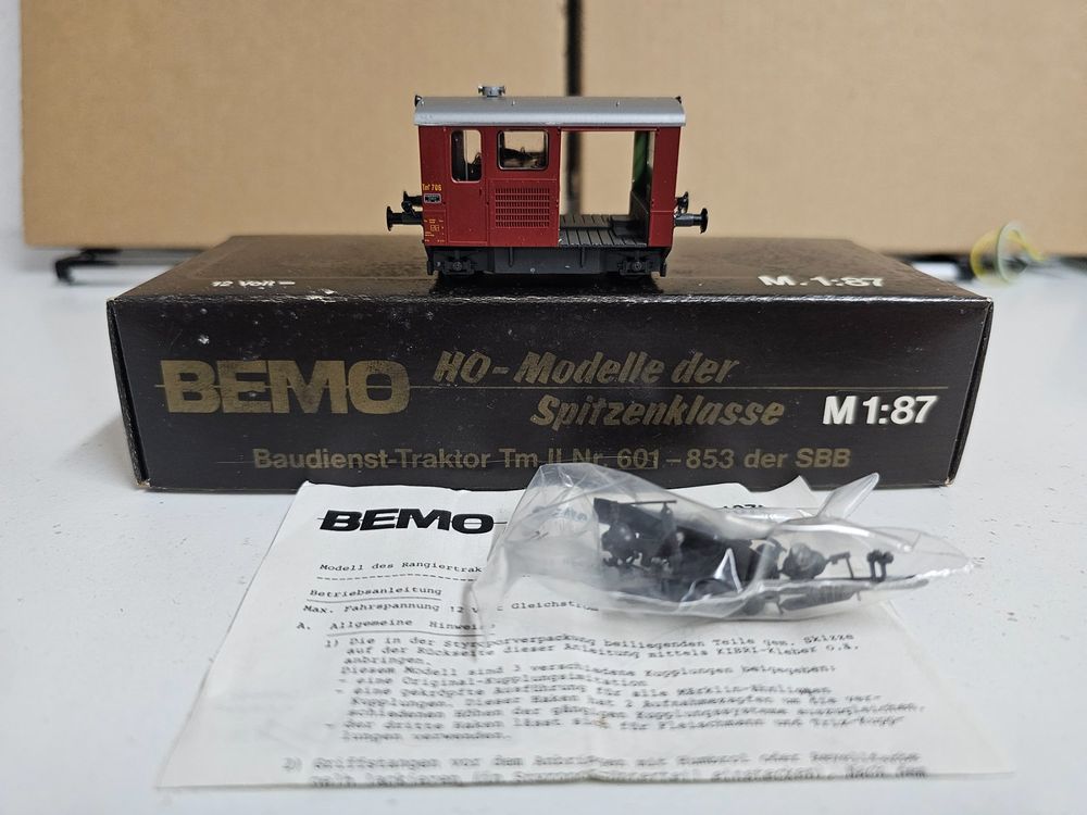BEMO HO 1676 Traktor Tm II CFF dès 1.-fr | Kaufen auf Ricardo