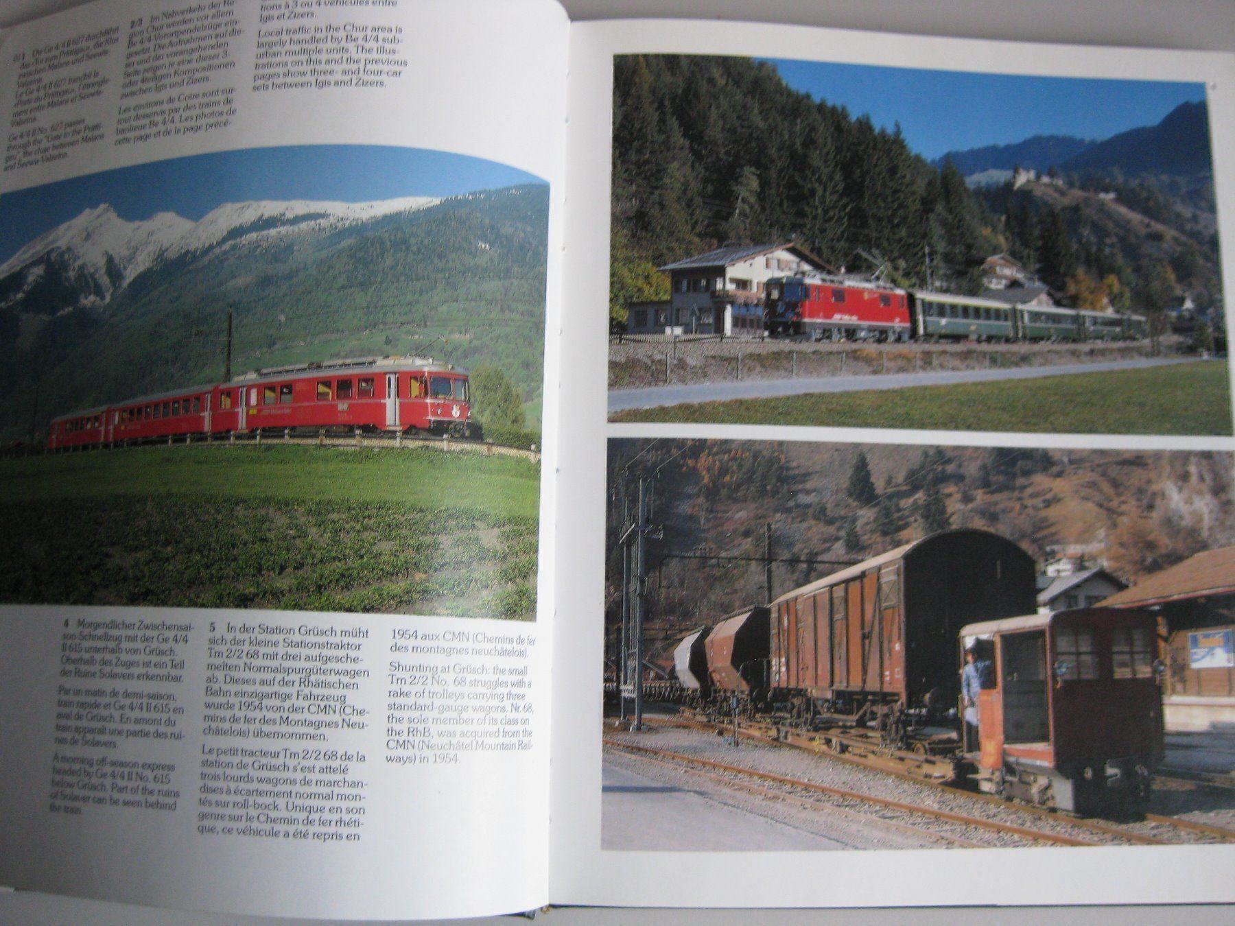 Erlebnis Rhätische Bahn, B.Hitz + R.Weber, nur Farbfotos ! (Gebraucht ...