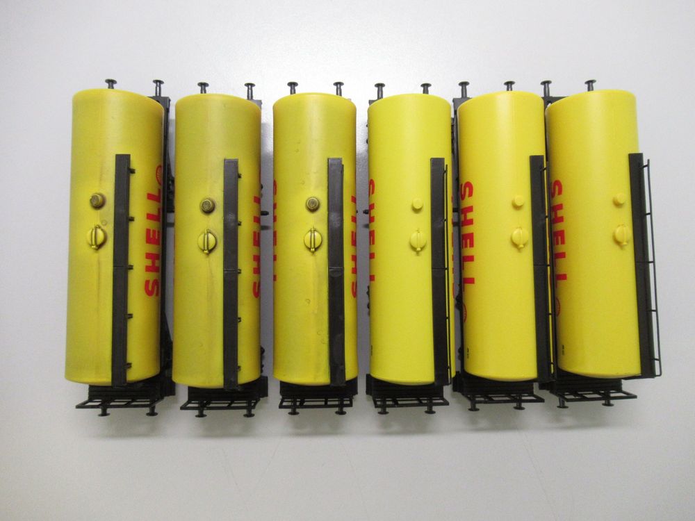 Piko 6 x DB Kesselwagen "SHELL" DC H0 (Gebraucht) in Basel für CHF 30 ...