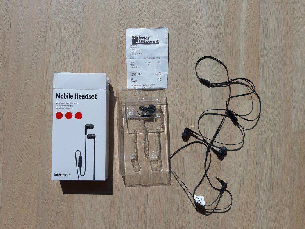 Mobile Headset - Intertronic (Neu (gemäss Beschreibung)) in Riedern für ...