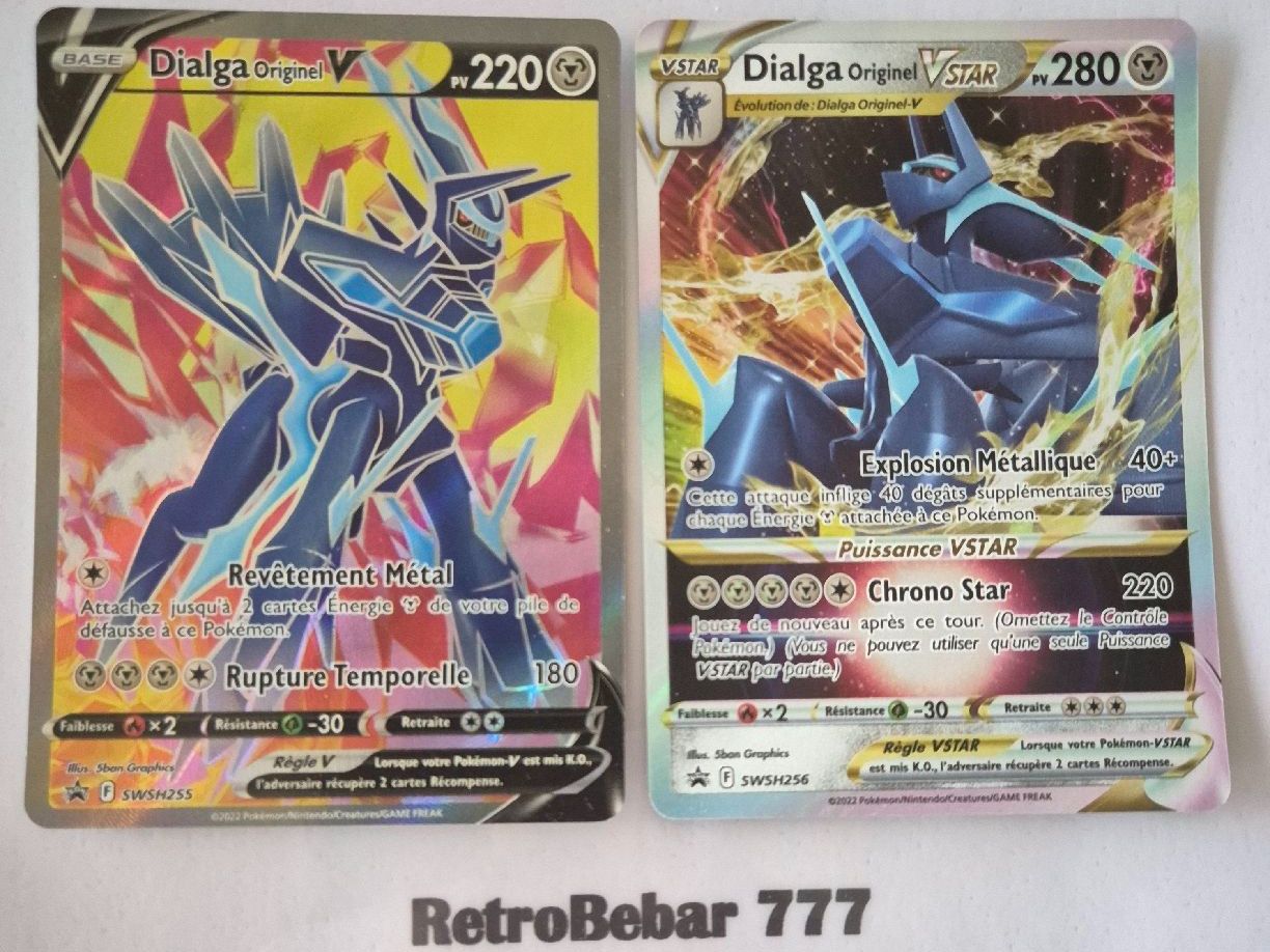 Pokémon Dialga V Dialga VStar duo 🔥🇨🇵 (D'occasion) à Ursy pour CHF 20 ...