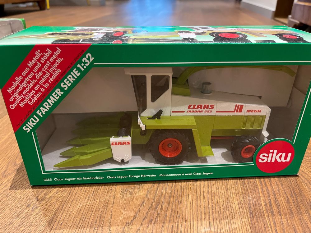 Siku Claas Jaguar mit Maishäcksler 3855 | Kaufen auf Ricardo