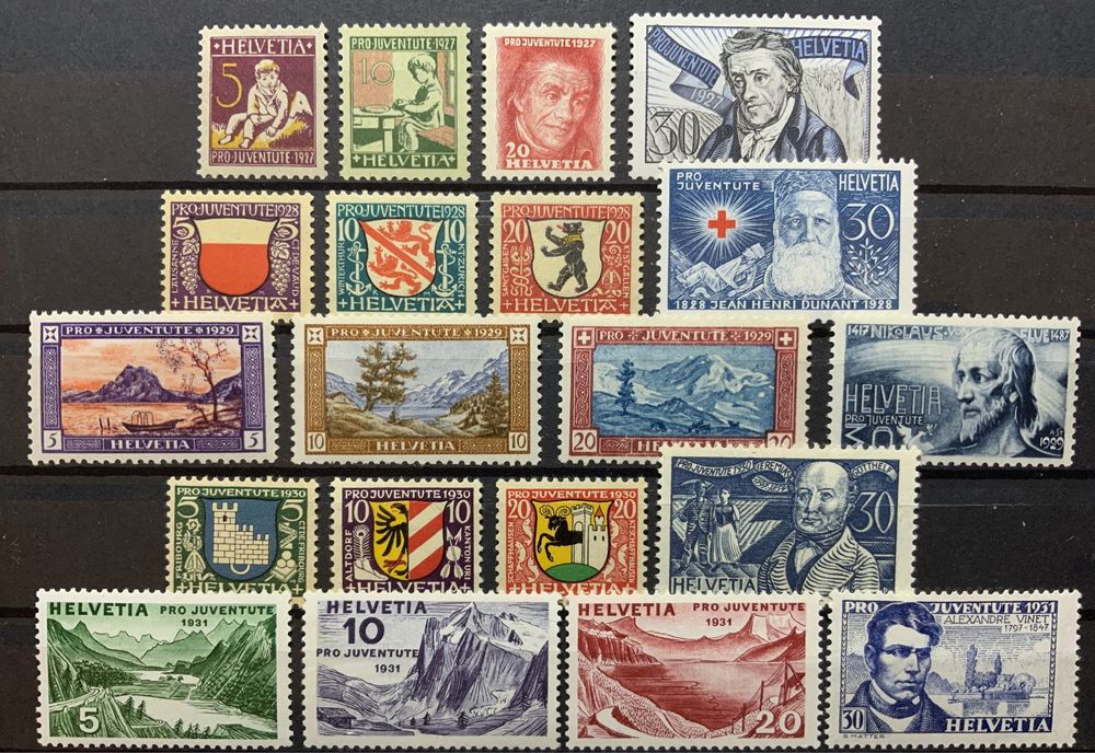 Pro Juventute 1927 - 1931 postfrisch ** | Kaufen auf Ricardo