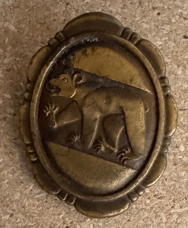 Seltene Brosche 750 Jahre Bern 1191-1941 Paul Bötschi (Gebraucht) in ...