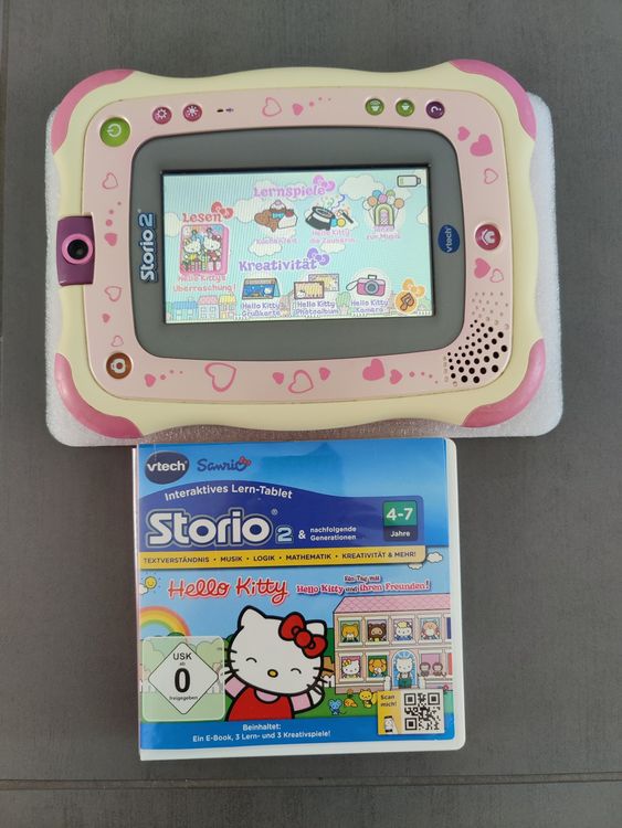 VTech Storio 2 Lerntablet für Kinder mit 2 Spielen (Gebraucht) in für ...