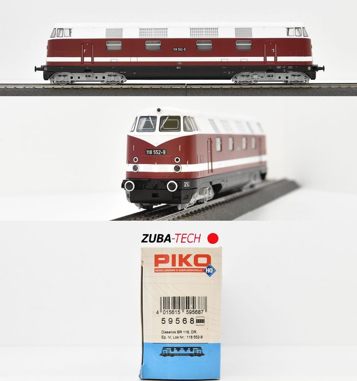 Piko 59568 Diesellok BR 118 H0 GS Analog mit OVP (Gebraucht) in St ...