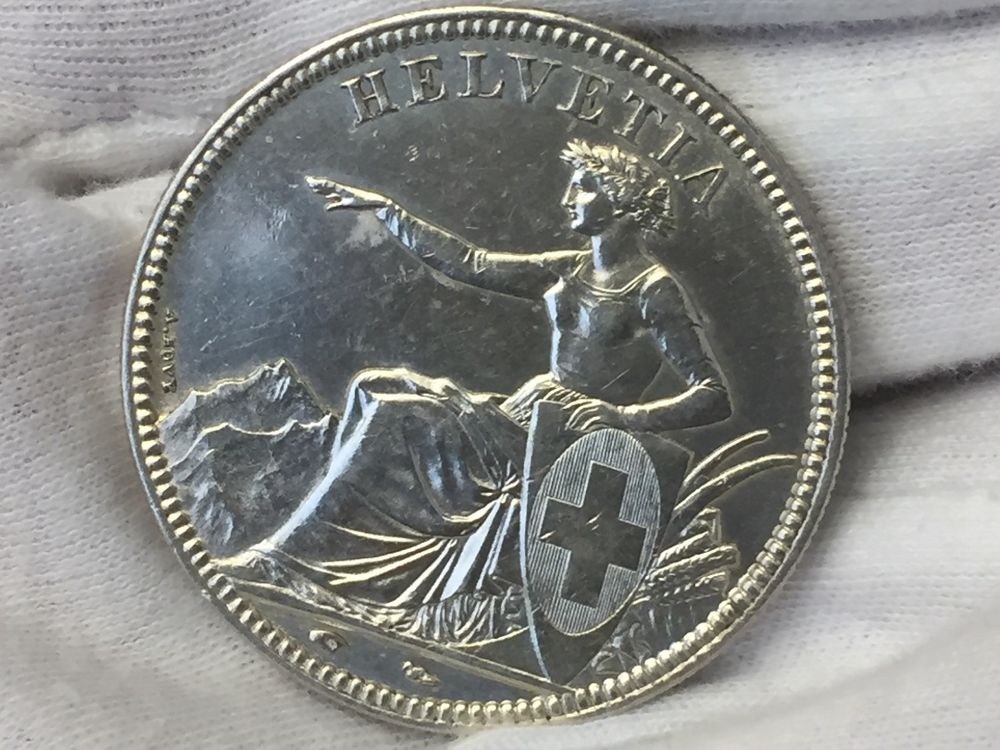 5 Franken 1851 Vorzüglich++!!! (Gebraucht) in Tägerwilen für CHF 330 – mit Lieferung auf Ricardo ...