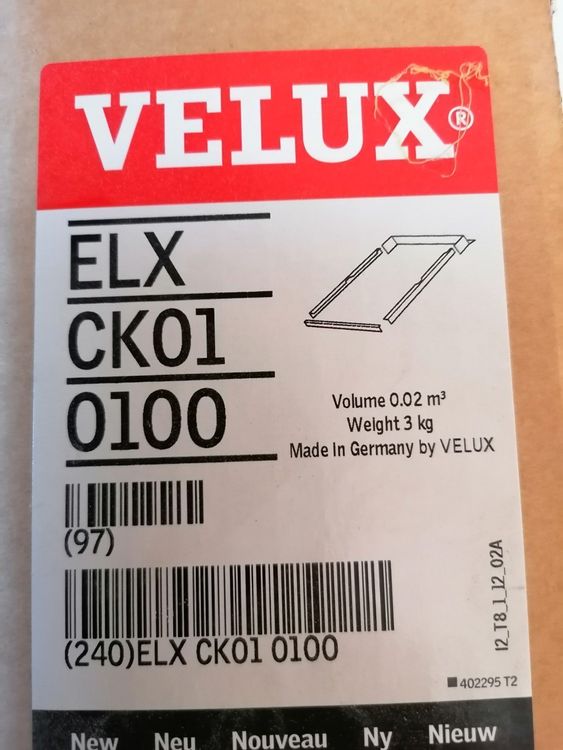Velux ELX CK01 (Neu (gemäss Beschreibung)) in Au TG für CHF 29 – nur ...