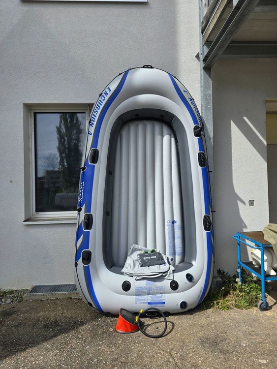 Grosses Schlauchboot Excursion 4, INTEX, neuwertig | Kaufen auf Ricardo