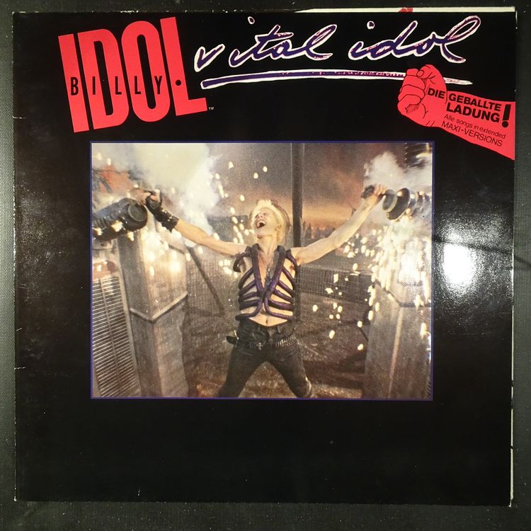 Idol Billy - Vital Idol EX/EX Mini-LP With Extended Mixes (Gebraucht ...